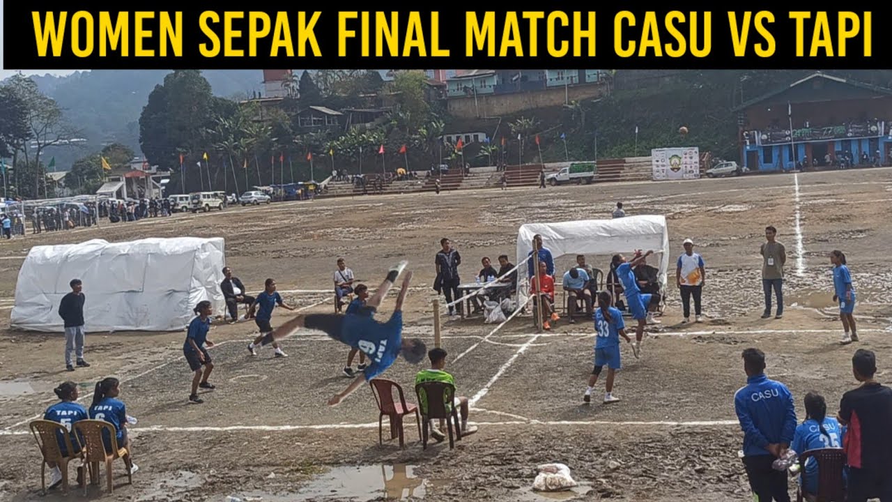 Women Sepak Final Match|CASU vs TAPI|KSU Sports Meet 2025 - YouTube