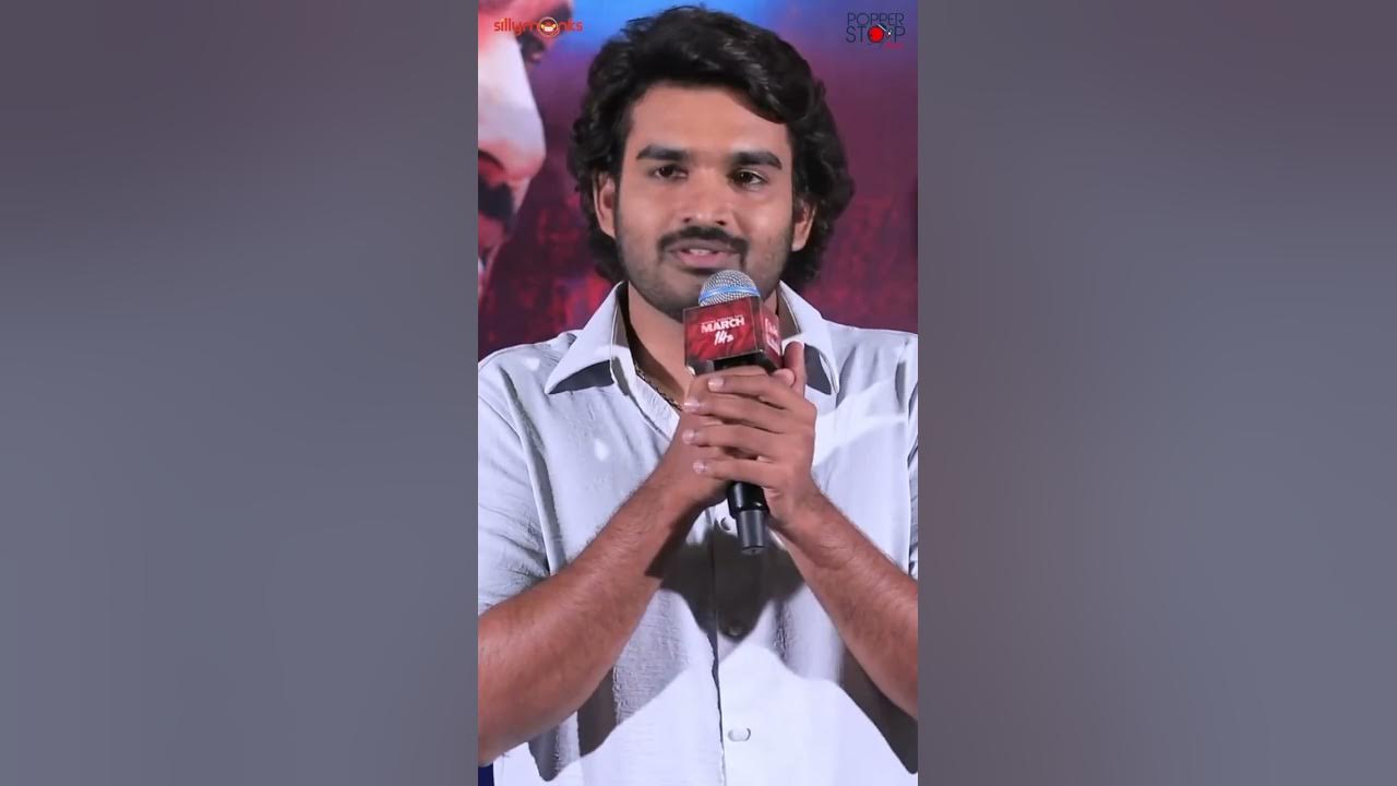 Hero Kiran Abbavaram Speech At HEY JINGILI Song Launch Event | #Dilruba | Popper Stop Telugu ...