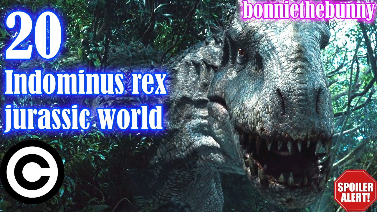 20 Curiosidades del indominus rex jurassic world - YouTube