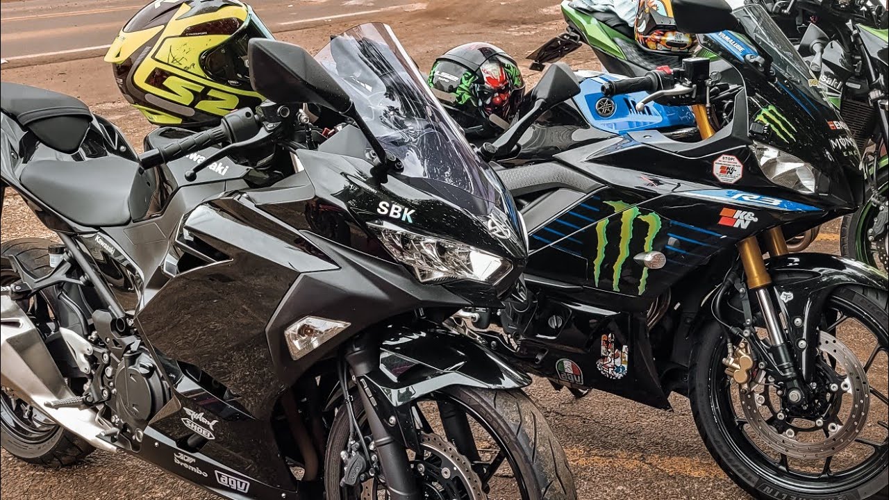 Ninja 400 original x R3 Monster Remap PSBK - YouTube