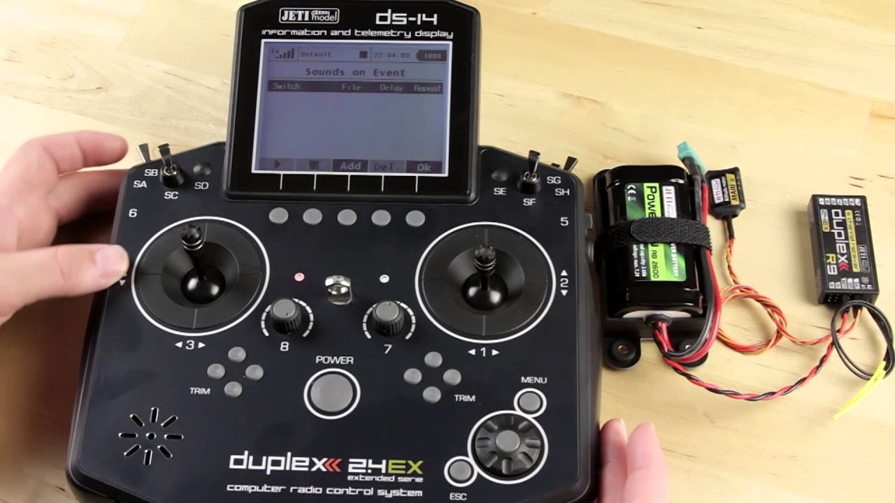 Radio System: Sound On Events & Proportional Controls - YouTube