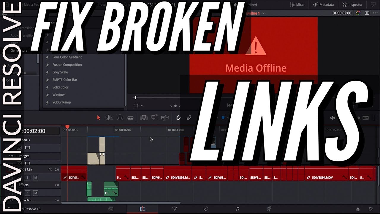 How To Relink Footage In Davinci Resolve 15 YouTube how-to-relink-footage-in-davinci-resolve-15-youtube