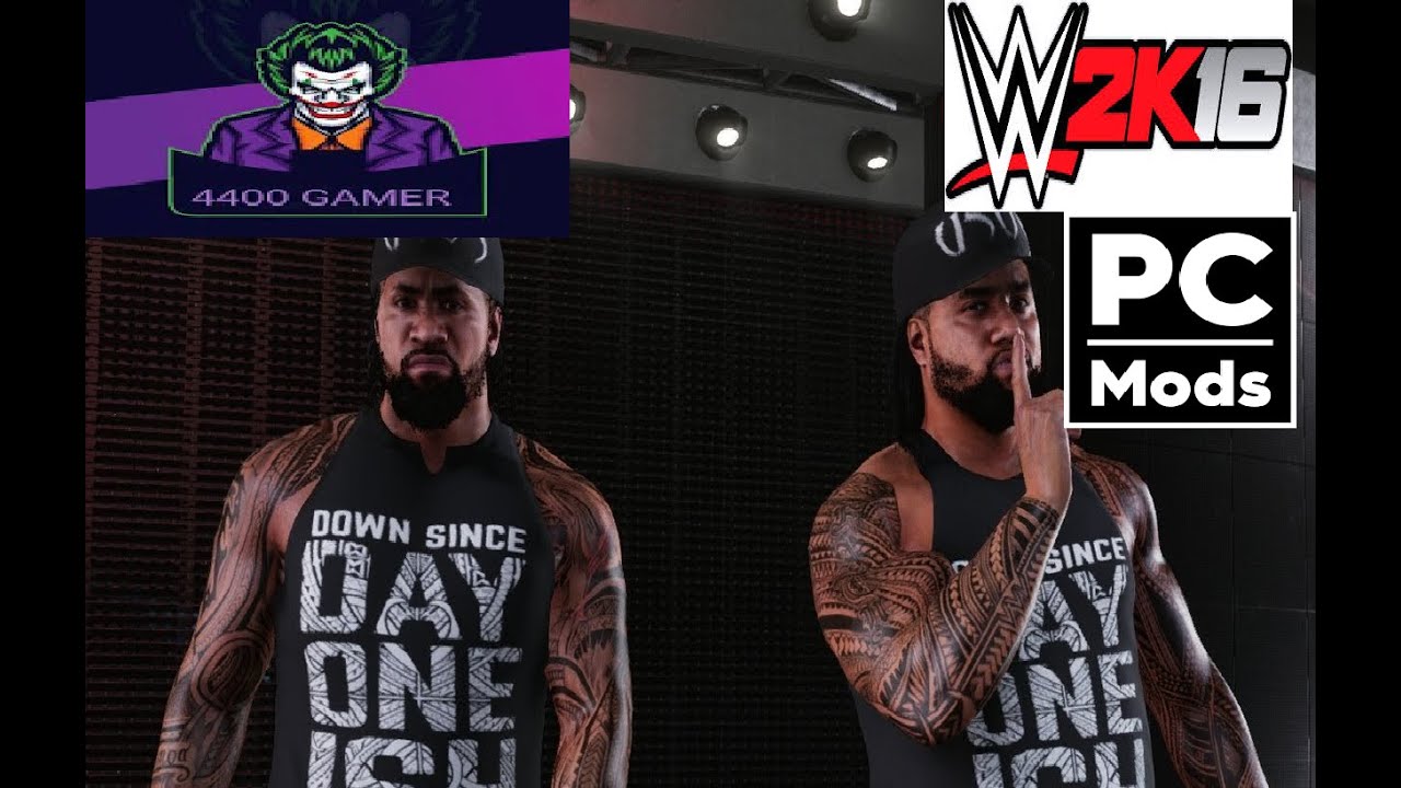 WWE 2K16 THE USOS 2K19 PORT MOD | WWE 2K16 PC MODS | 4400 GAMER - YouTube