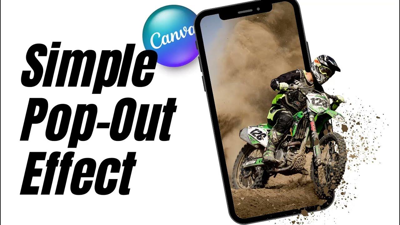 3d pop out effect | Canva tutorial - YouTube
