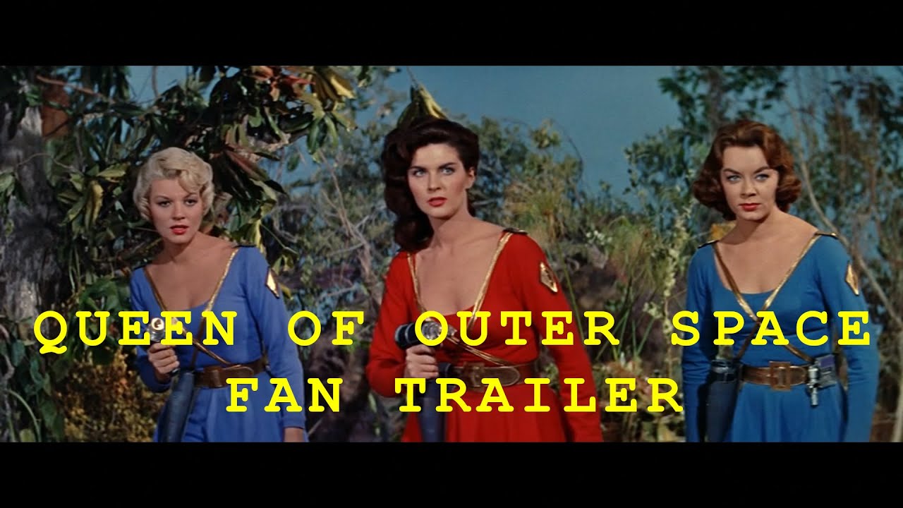 Queen of Outer Space (1958) FAN MADE RETRO TRAILER - YouTube