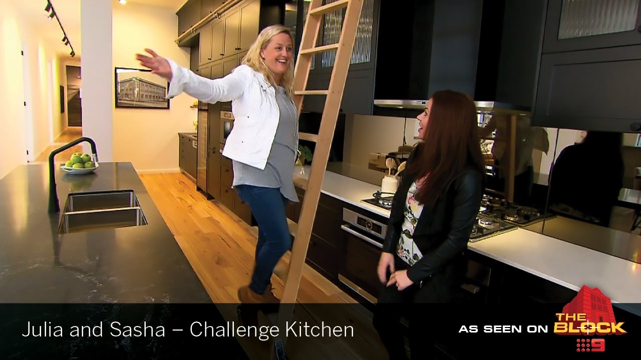The Block 2016: Challenge Kitchen - YouTube