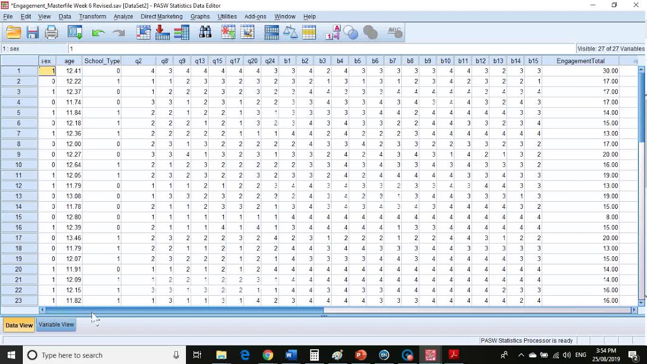 Method of Extreme Groups - Discrimination indices in SPSS - YouTube