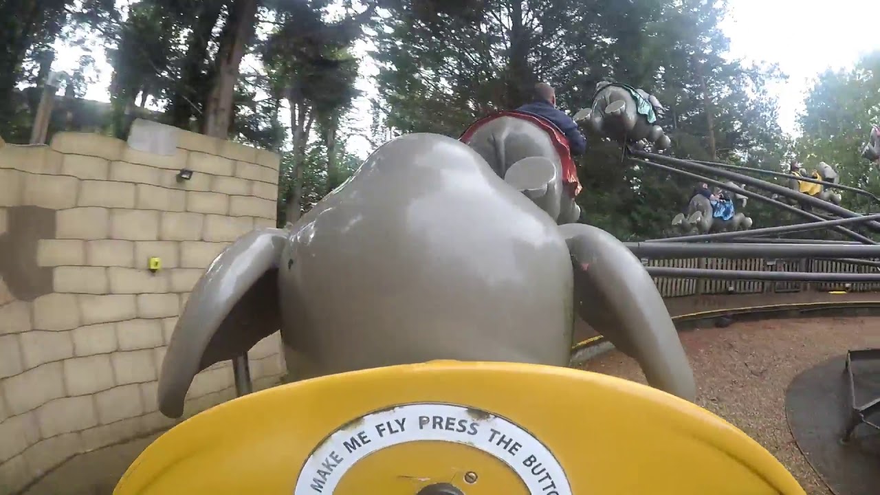Flying Jumbos - Chessington WoA - Onride - 18-10-2019 - YouTube