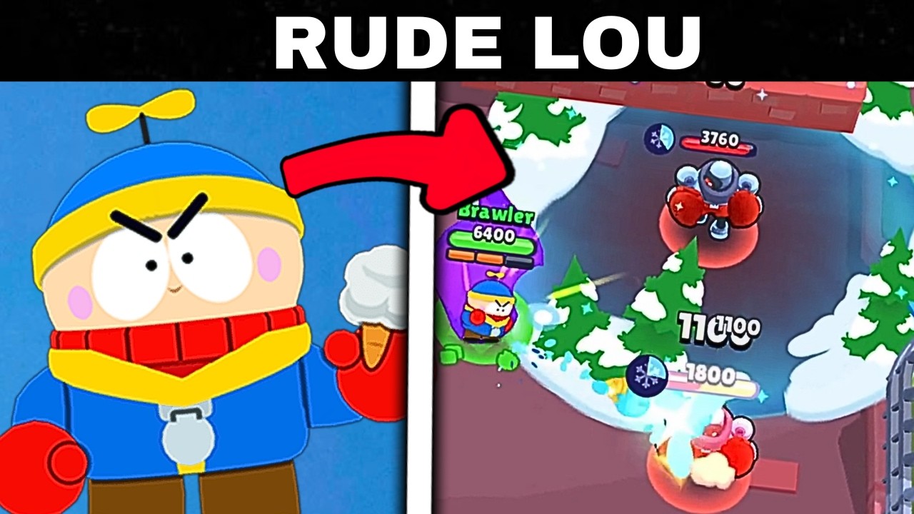 RUDE LOU With Starr Toon Studios 2! | Brawl Stars - YouTube
