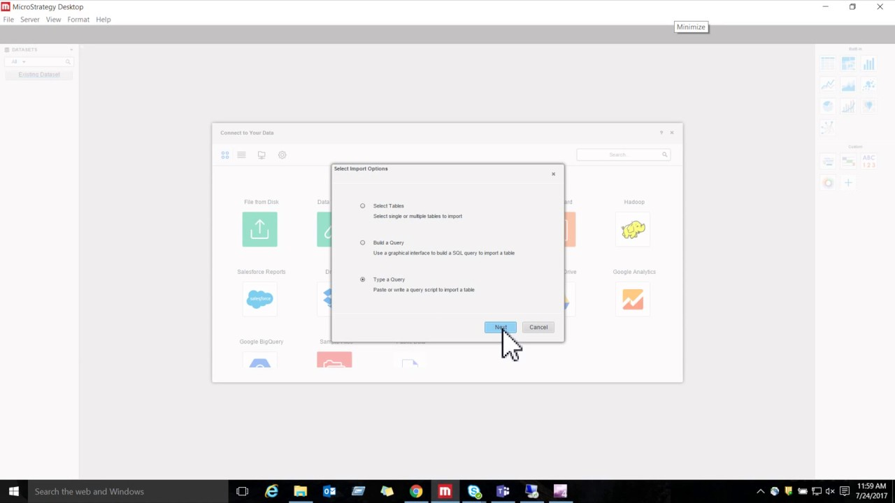 MariaDB DSN-less Connection in MicroStrategy Desktop 10.9 - YouTube MariaDB DSN-less Connection in MicroStrategy Desktop 10.9 - YouTube