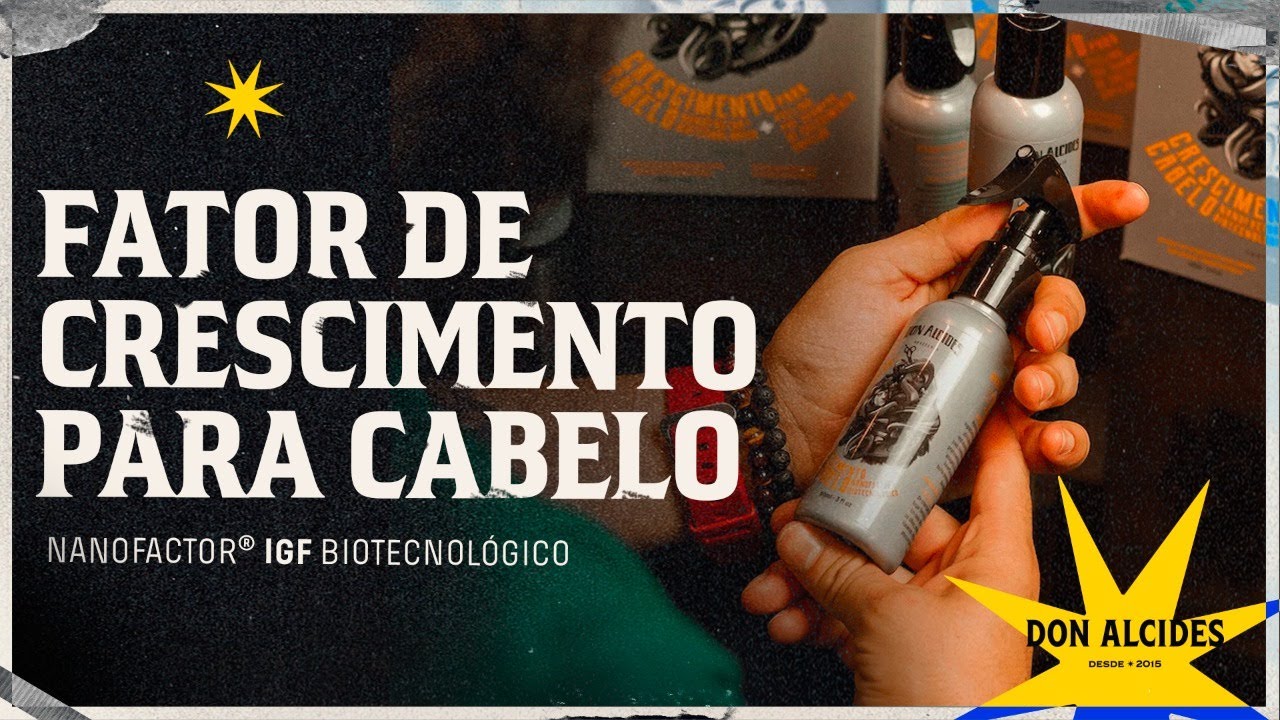 Fator de Crescimento para Cabelo Nanofactor IGF Biotecnológico Don ...