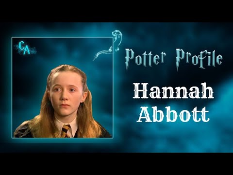 Potter Profile on The Life of Hannah Abbott | Cast Aspell - YouTube
