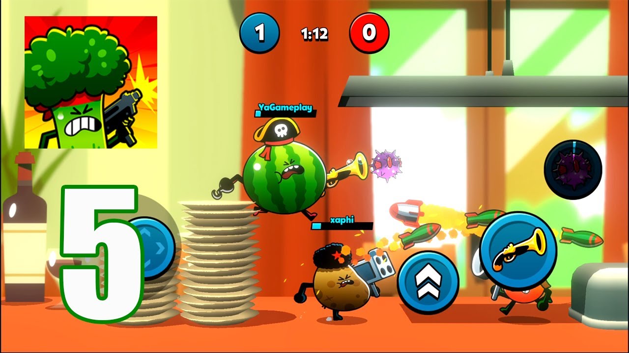Food Gang | Gameplay Walkthrough Part 5 (iOS, Android) - YouTube