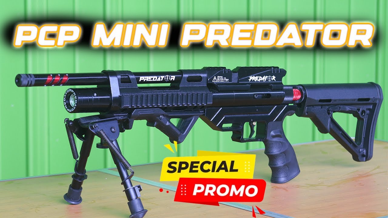 [ SPESIAL ] SENAPAN PCP PREDATOR TACTICAL MINI | PROMO PCP BIG GAME ...