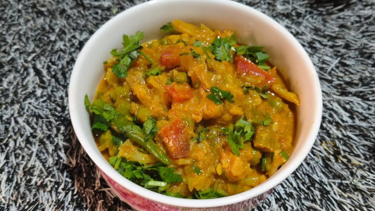 Mix Malai Veg Handi. Jaipuri Sabzi recipe #mixveg #letsmakecookingfun ...