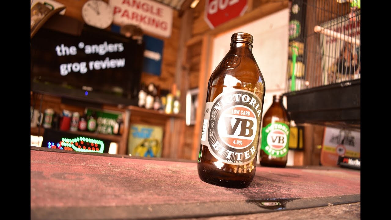 VB Low Carb | Victoria Bitter | the °anglers grog review | Beer Review ...