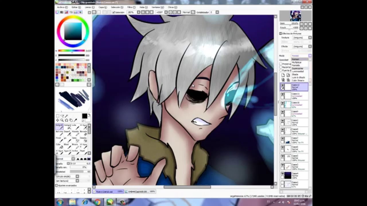 sans human version undertale speedpaint - YouTube