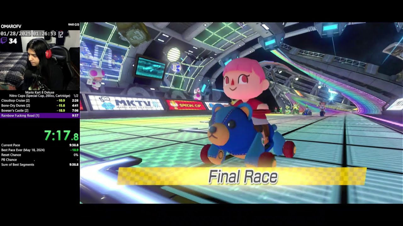 [PB] Mario Kart 8 Deluxe - Nitro Cups 200cc [Special Cup] (9m 23s 917ms ...