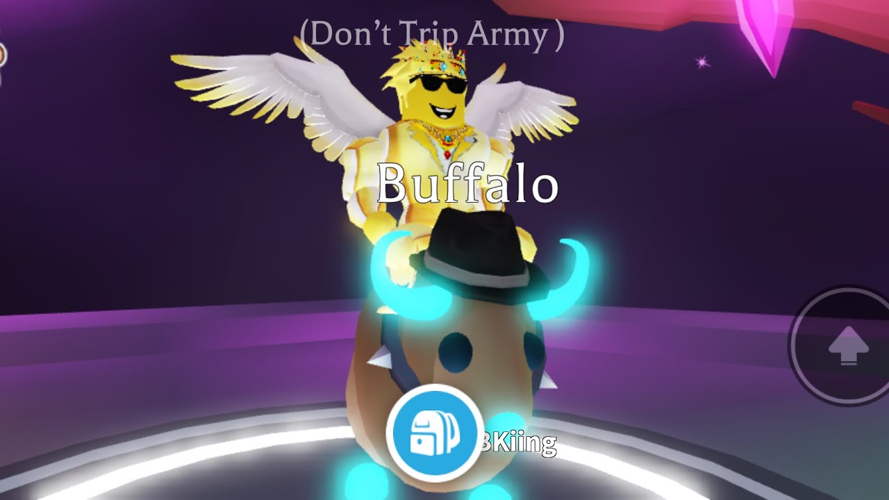 Roblox Adopt Me - Mega Neon Buffalo - YouTube