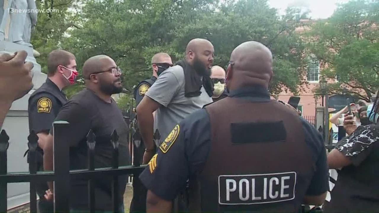 Portsmouth NAACP president released after being taken into custody ...