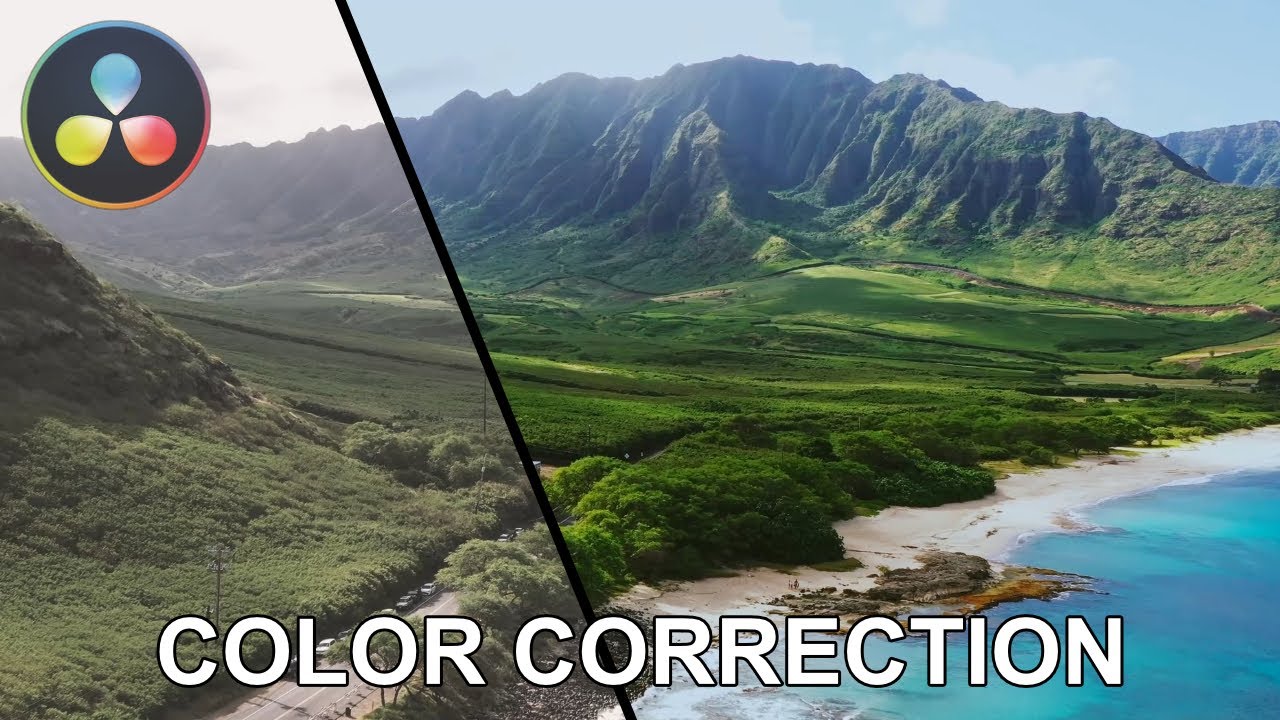 How To Do Color Correction For Beginners In Davinci Resolve - YouTube