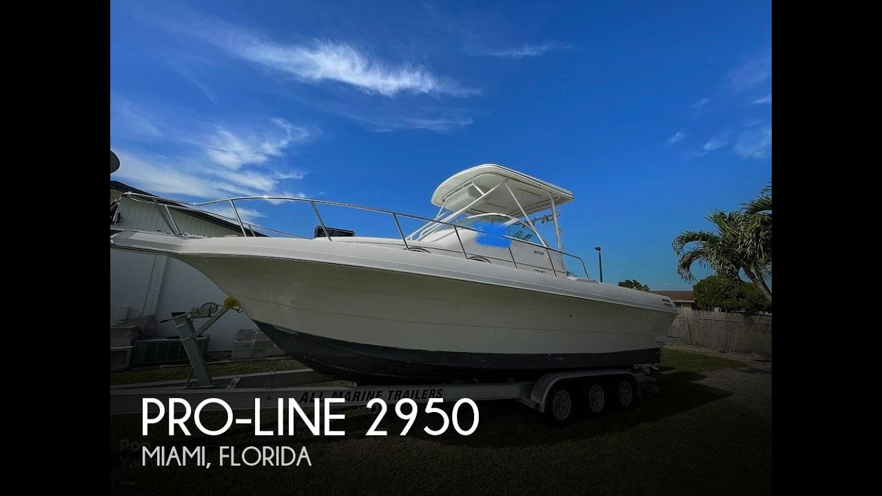 [SOLD] Used 1997 Pro-Line 2950 in Miami, Florida - YouTube