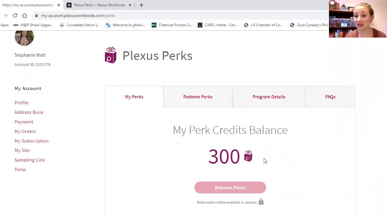 Plexus Perks and redeeming them for free products! - YouTube