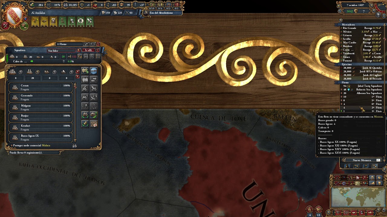 Granada 34 Reconstruyendo la Flota - YouTube