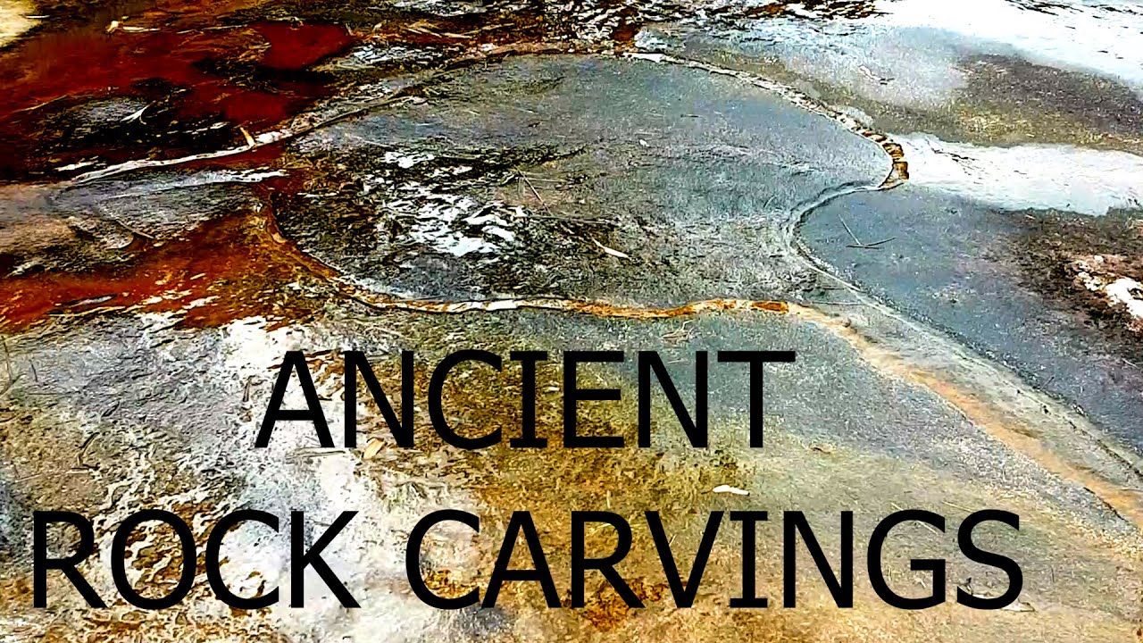 Aboriginal Emu Rock Carving | Ancient Water Storage System - YouTube
