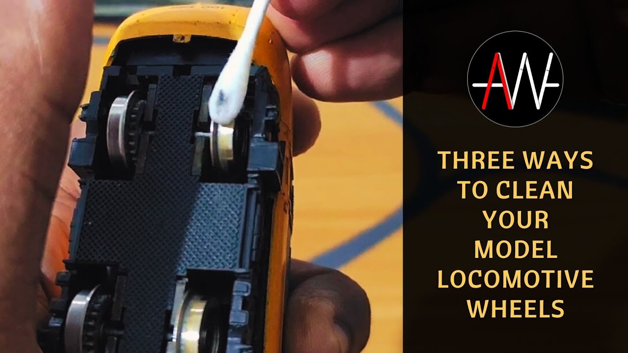 MODEL TRAIN LOCOS NOT RUNNING RIGHT? Clean the wheels with this how-to ...