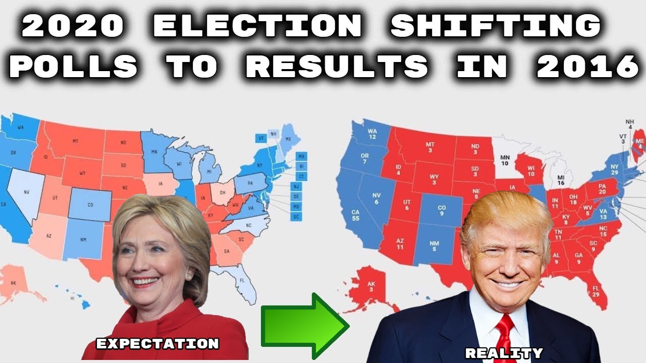 2020 Presidential Election | Shifting Polls to Results from the 2016 ...