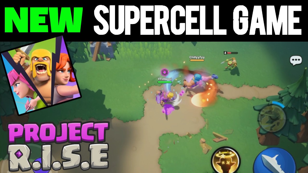 Project R.I.S.E - New Supercell Game Alpha Test is here! - YouTube