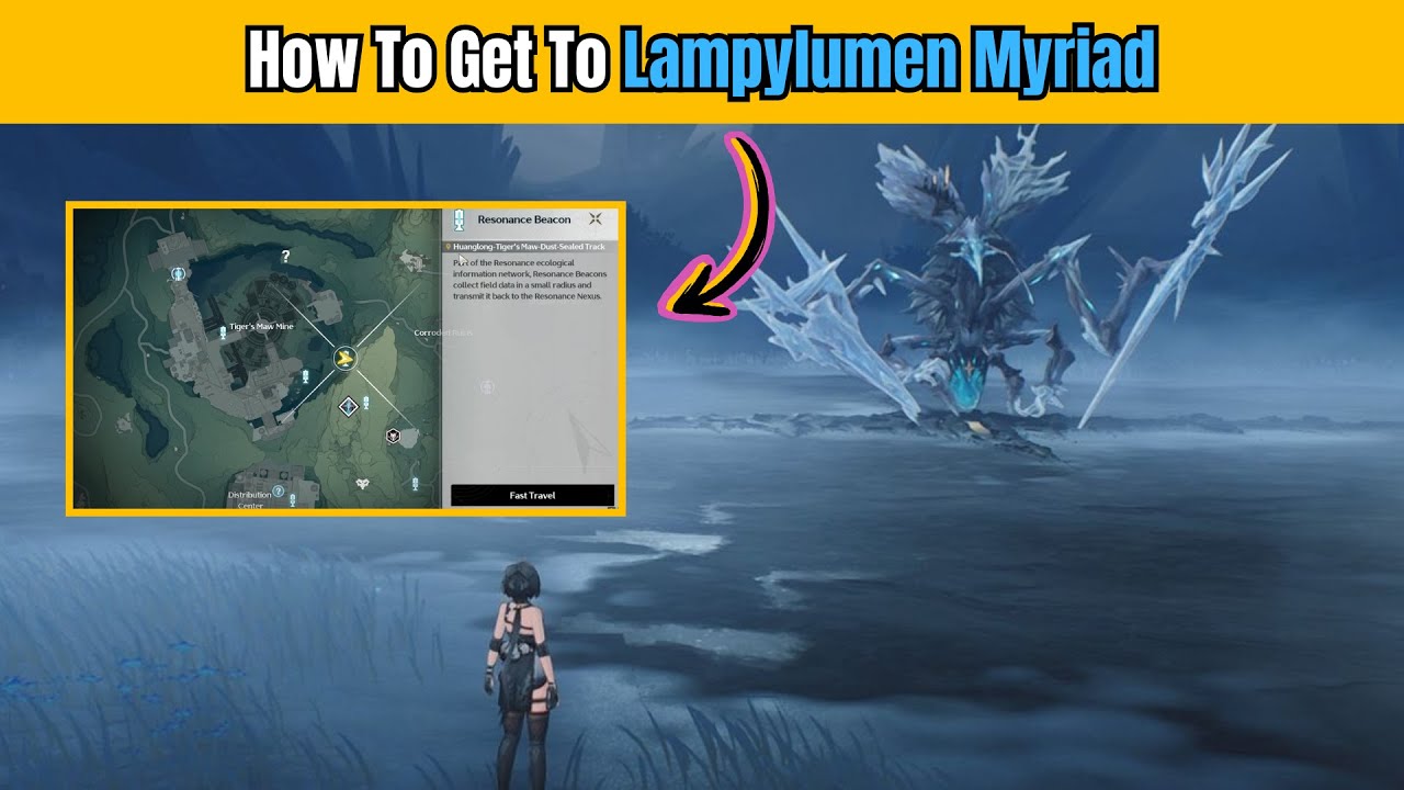 How To Get To Lampylumen Myriad Boss Location [Wuthering Waves] - YouTube