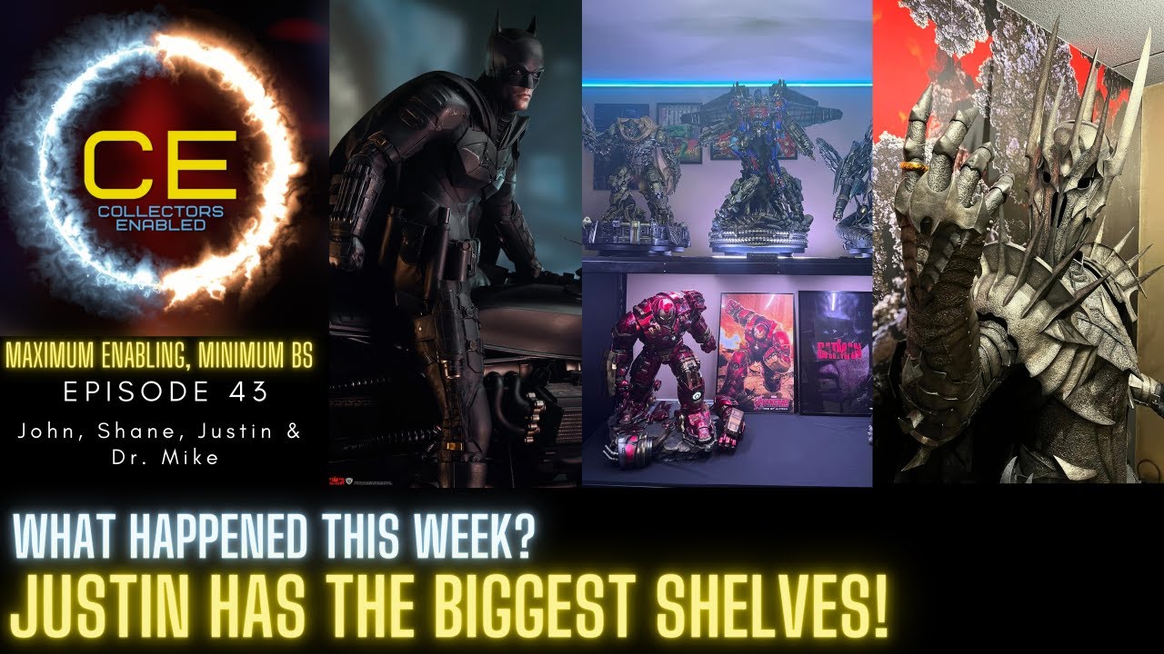 CE43: Justin has the Biggest Shelves! | Infinity Sauron | Sideshow The ...
