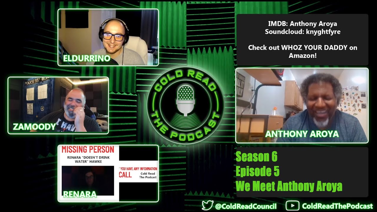 Cold Read: The VA"s Podcast - S6 E5 - We Meet Anthony Aroya - YouTube