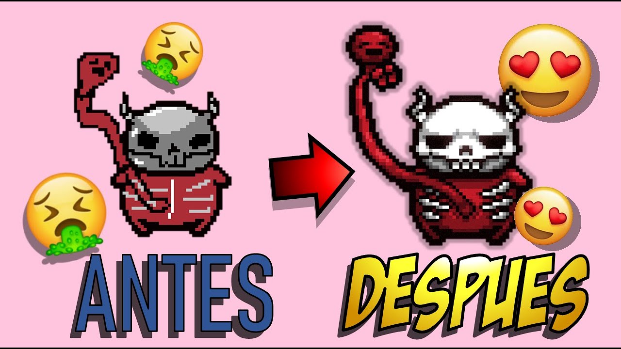Cómo mejorar BRUTALMENTE tus sprites de Isaac / Tutorial de modding ...