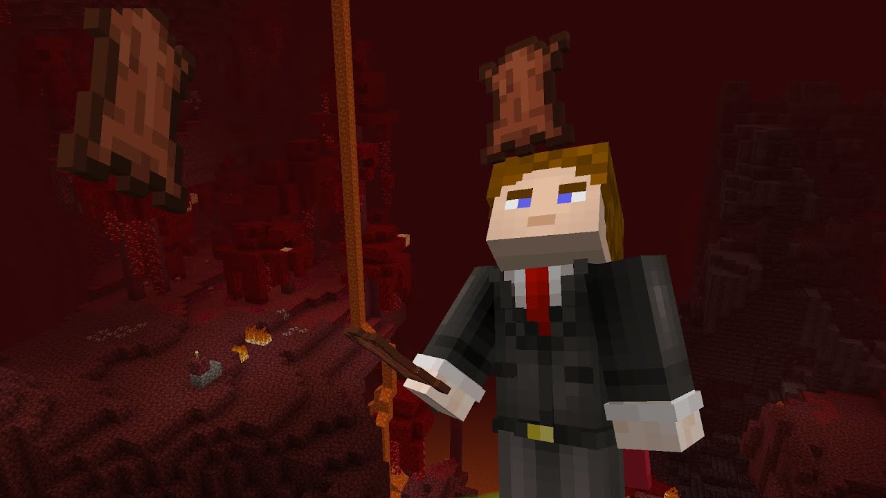 Small AFK Hoglin Farm after some Nether exploration: Nikushin Plays ...