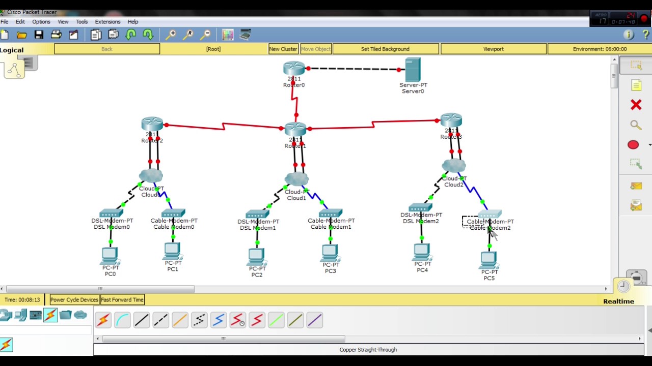 Red WAN - protocolo PPPoE configuracion - YouTube