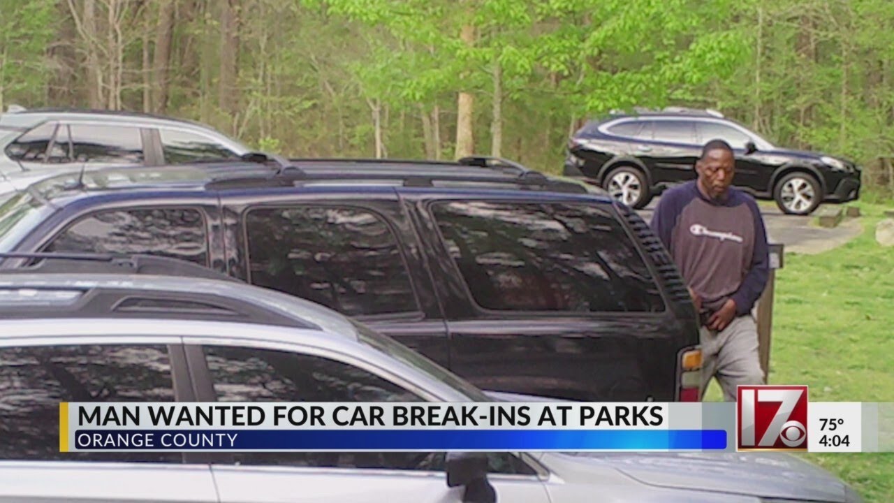 Man Wanted In Connection To String Of Vehicle Break Ins At Orange