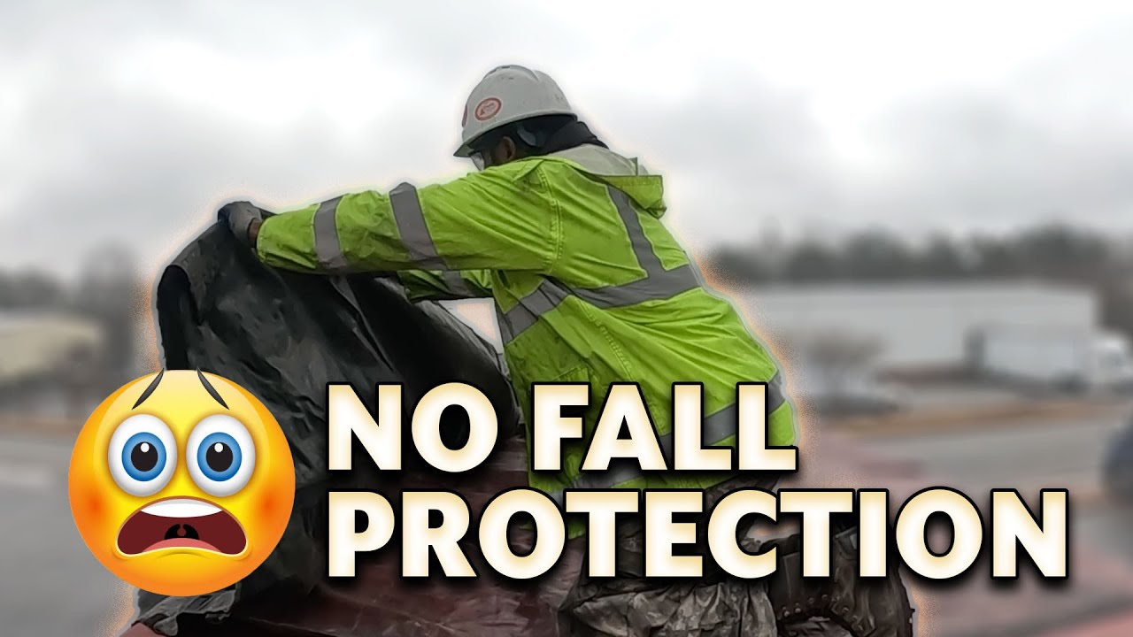 ⚠️ Dangerous Load Securement with a Faulty Truck ⚠️ - YouTube