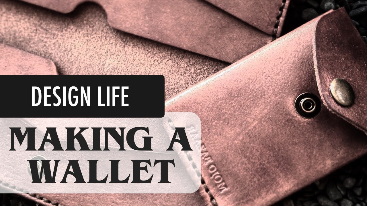 Making a Leather Men’s Billfold Wallet By Hand - YouTube