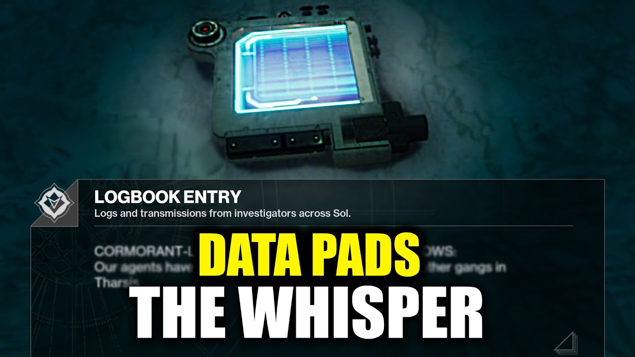 The Whisper "DATA PADS LOCATIONS" Week 3 - Edge of Fate - YouTube