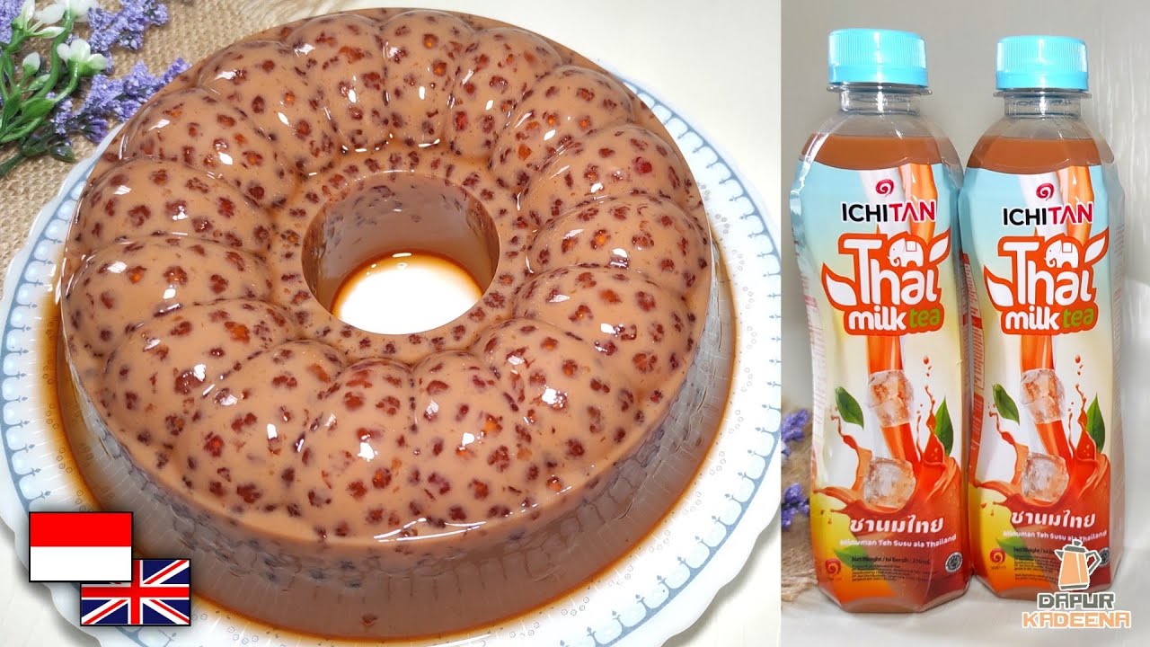 HOW TO MAKE THAI MILK TEA PEARL PUDDING - YouTube