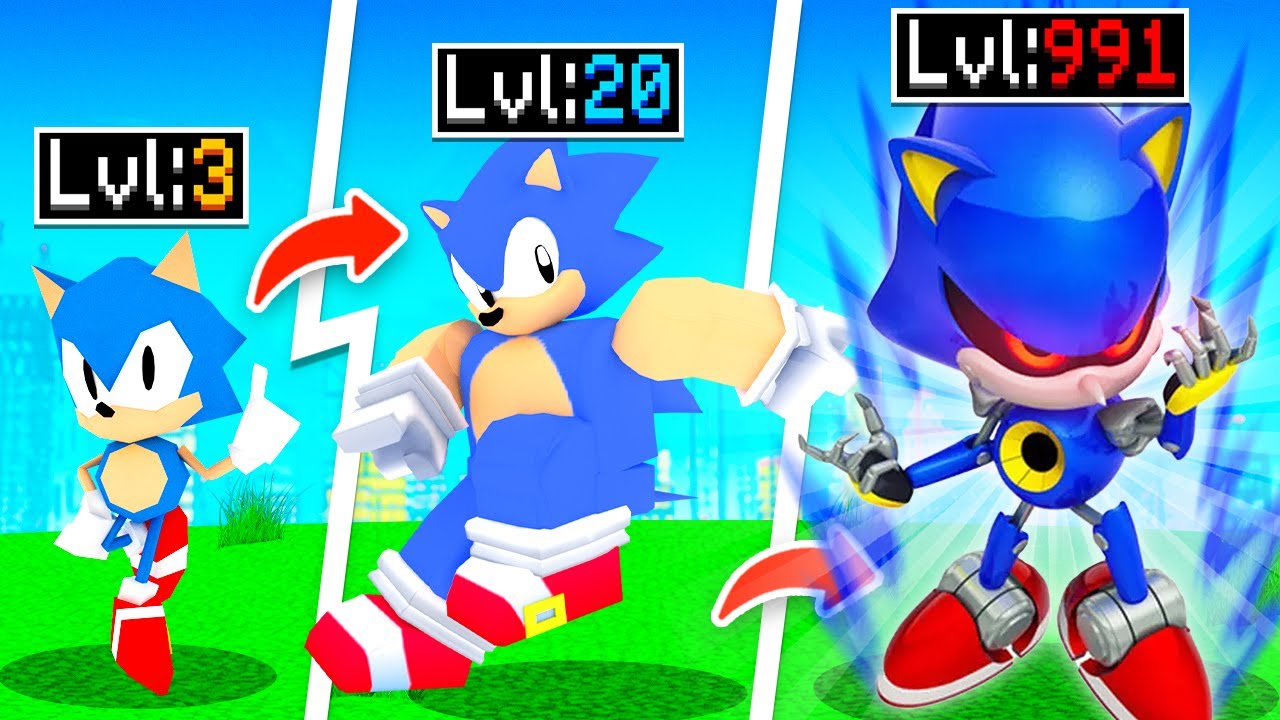 Upgrading SONIC into METAL SONIC in ROBLOX! (overpowered) - YouTube