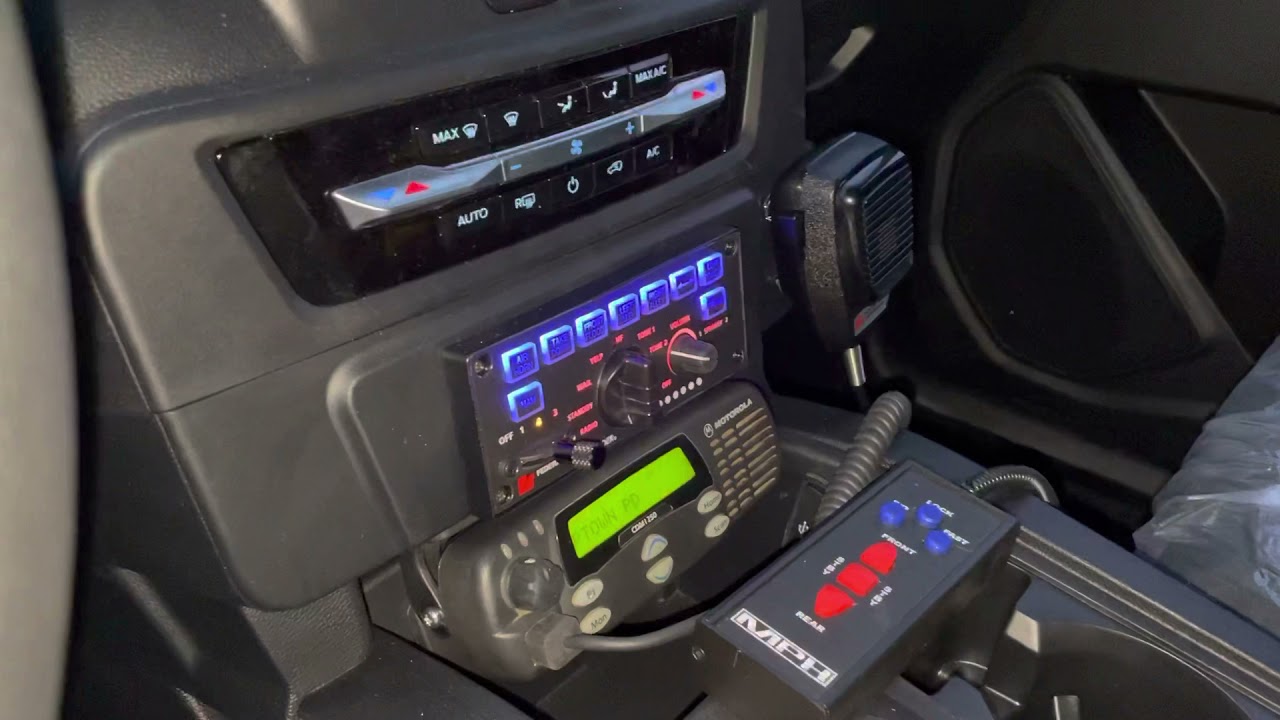 2021 unmarked Ford Police Interceptor Utility with FEDSIG Pathfinder ...