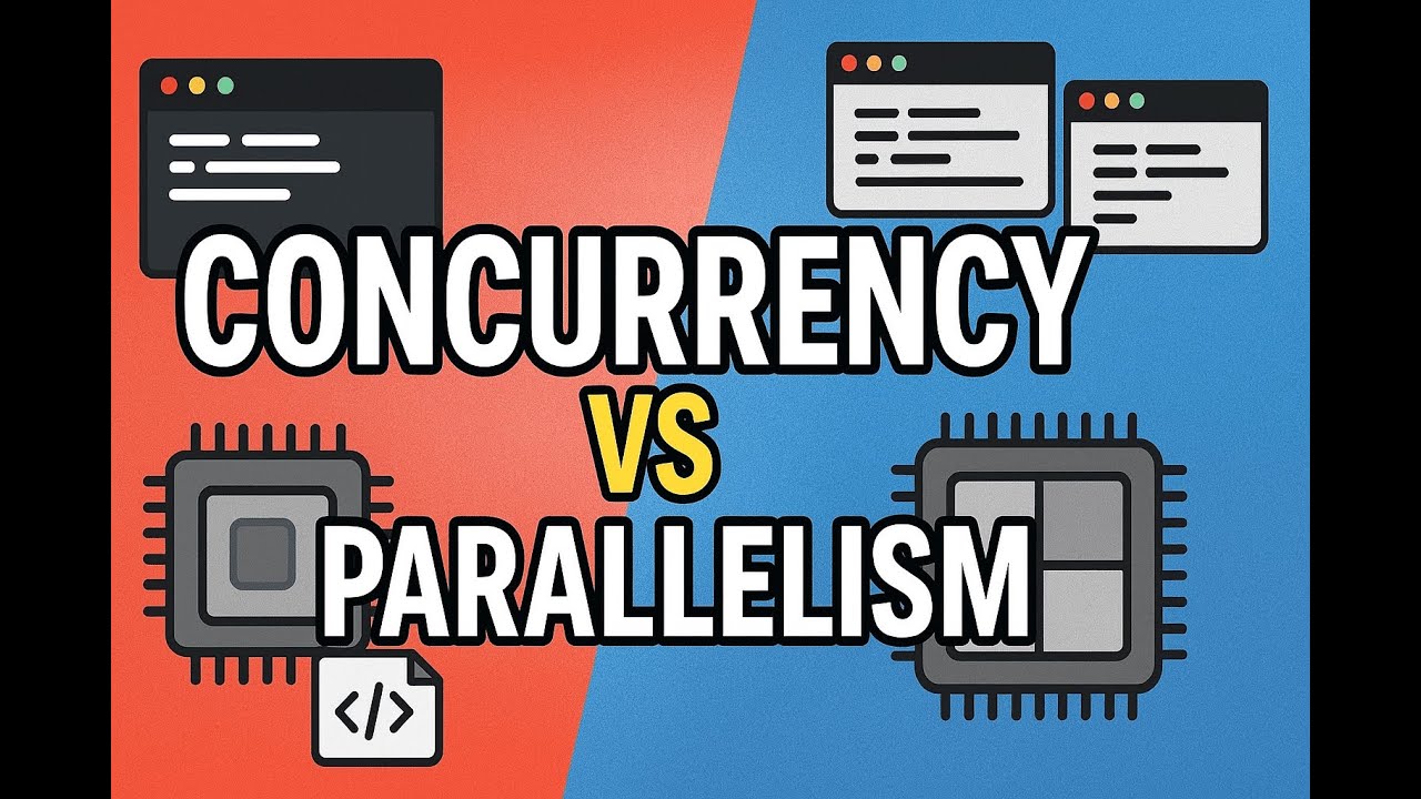 143. Concurrency vs Parallelism Explained | Single-Core vs Multi-Core ...