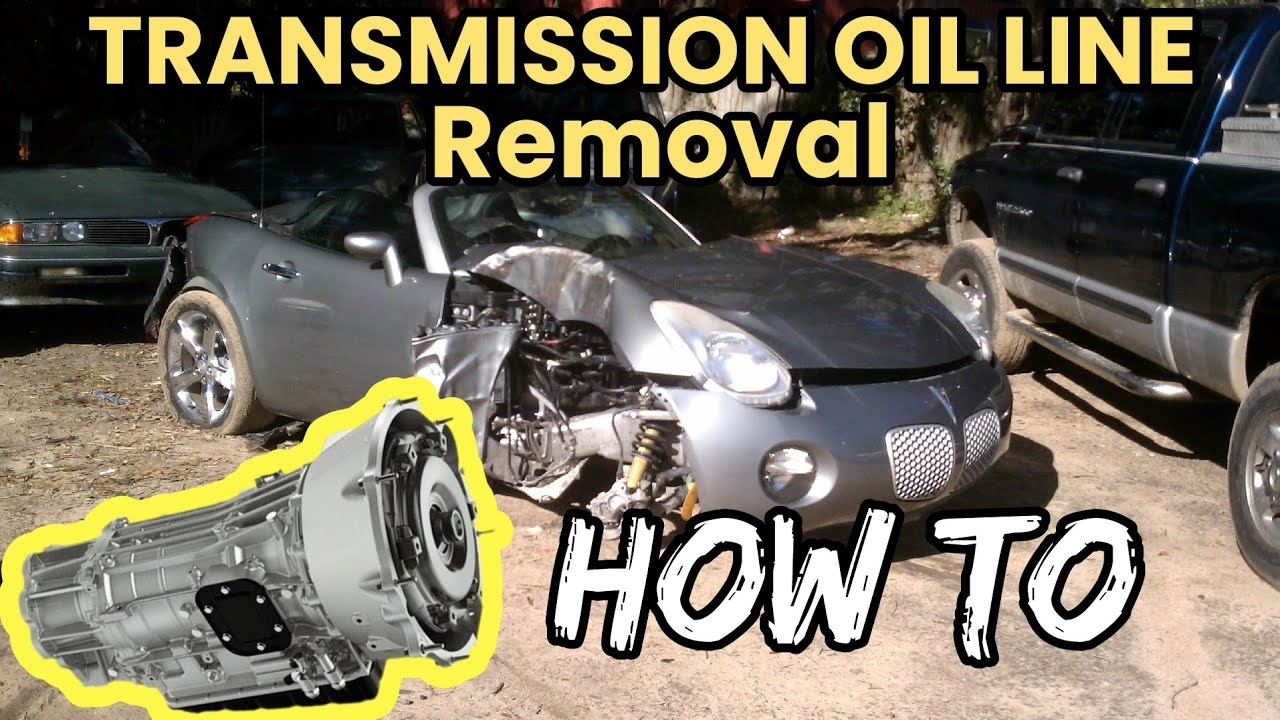 How To Remove GM Chevy Automatic Transmission Fluid Cooler Line - (No ...