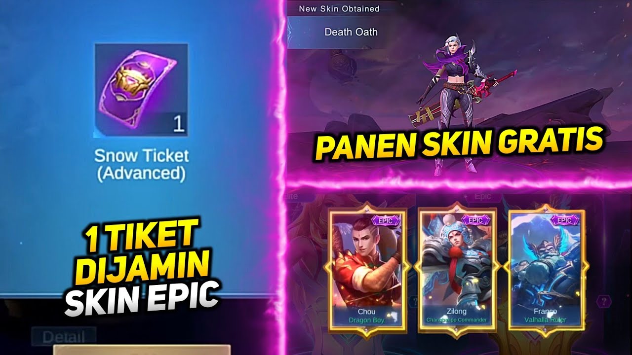 1x DRAW DIJAMIN DAPAT SKIN COLLECTOR/EPIC LIMITED | EVENT VALENTINE BOX ...