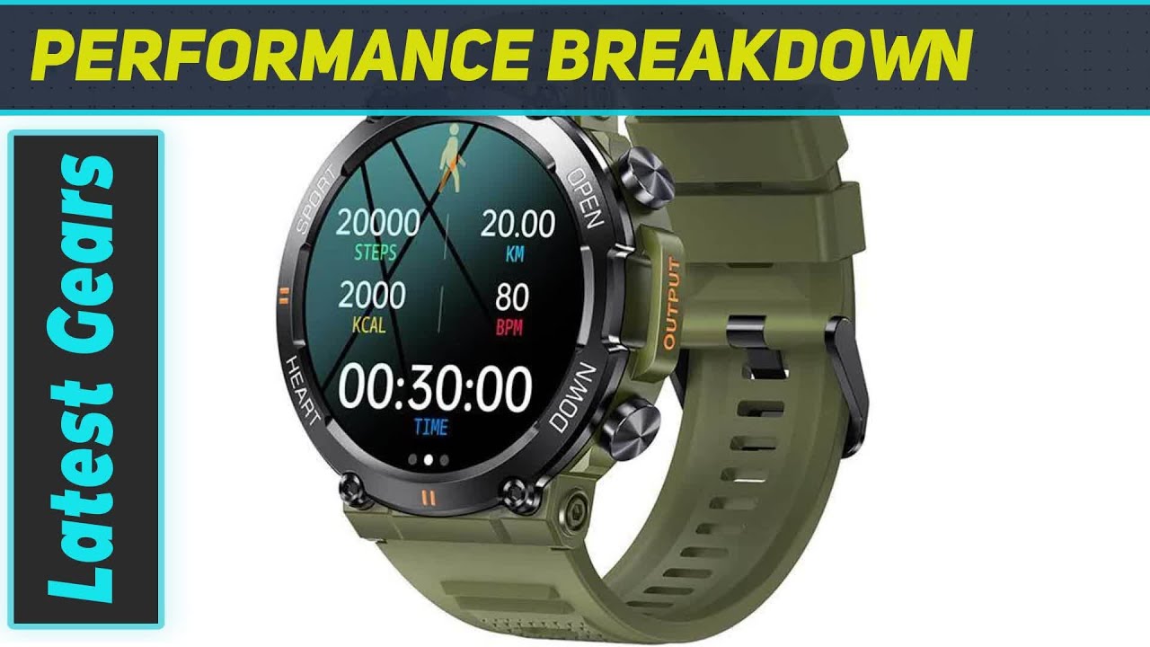 Impressive K56 Pro Outdoor Smartwatch Review! - YouTube