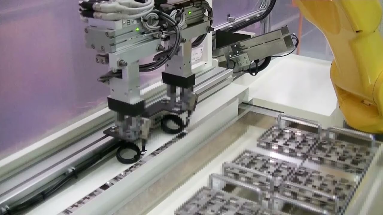 L2 Robot transfer system 5 - YouTube